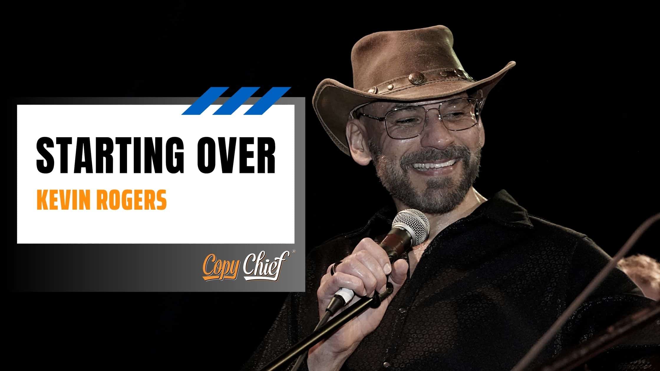 Starting over | The #1 Copywriter Forum & Community – Kevin Roger's CopyChief
